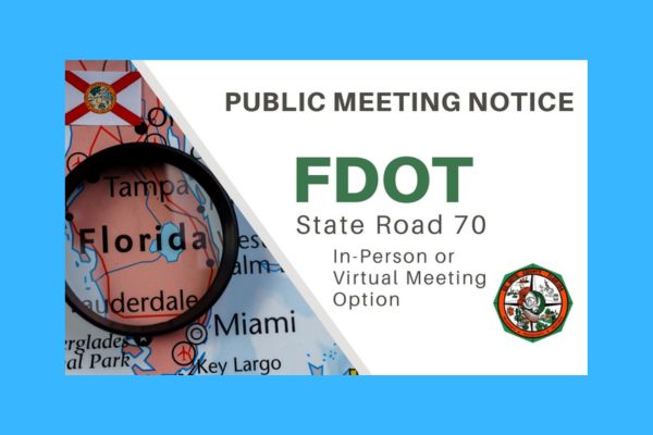 The Florida Department of Transportation (FDOT) Sets Public Meeting ...