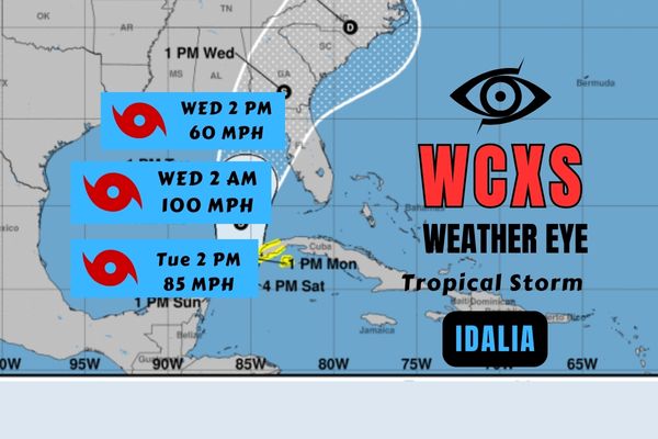 Tropical Storm Watches and Warnings Posted As Idalia Gains Strength ...